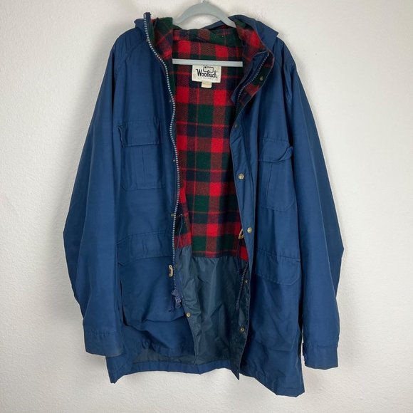 Woolrich | Jackets & Coats | Vintage Woolrich Usa Mens Lined Field Coat ...